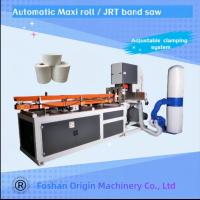 China Maxi Roll Band Saw JRT/HRT Industrial Roll Cutter - 3000mm Width Capacity, 40 Cuts/Min Speed for Tissue Log Processing for sale