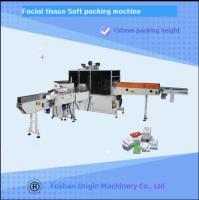 China 2-3 Lane Facial Tissue Production Line 1100mm Jumbo Roll with Embossing and Box Sealing Machine for sale
