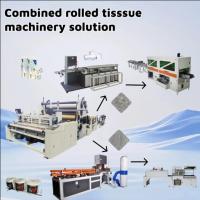 China DFJ-X Tissue Production Line Machine for Toilet Roll & Kitchen Towel - 300m/min Speed, 80-300mm Diameter for sale