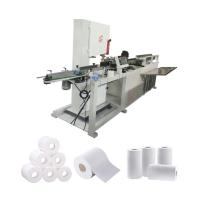 China ORIGIN DJ-130 PLC Control Toilet Paper Cutting Machine - 110 Cuts/Min, 1100KG Stainless Steel Construction for sale