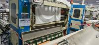 China V Fold Interfolder Auto Transfer Unit 20A Electric Current Tissue Paper Folding Machine 130m/min for sale