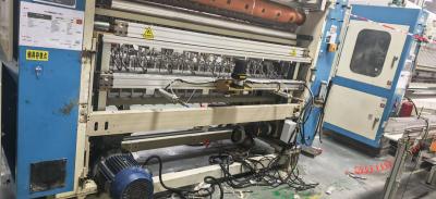 China Auto Transfer Unit V Fold Facial Tissue Folding Machine 130m/min 2000mm Parent Roll Width for sale