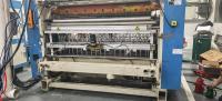 China V Fold Interfolder Auto Transfer Unit 20A Electric Current Tissue Paper Folding Machine 130m/min for sale