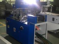 China 2.1-4.1Kw Pneumatic Loading Paper Napkin Making Machine with 1/4 Folding for 190-400mm Width for sale
