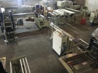 China Double Line High Speed Tissue Production Line 600-650pcs/min with Separator System for sale