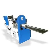 China Cocktail Napkin Folding Machine 1/4 Folded with Color Printing 190-400mm Width 2.1-4.1Kw Power for sale