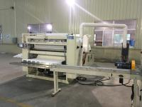 China V Fold Facial Tissue Paper Production Line 380V 50HZ Steel to Steel Embossing Unit for sale