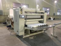 China V Fold Facial Tissue Paper Production Line 380V 50HZ Steel to Steel Embossing Unit for sale