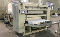 China Edge Embossing Facial Tissue Interfolding Device 800-1000 Pieces Per Minute 1050mm Width for sale