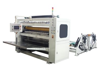 China Steel to Steel Embossing V Fold Facial Tissue Interfolder Machine 1900mm Width 50HZ for sale
