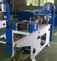 China 5.5KW Cocktail Napkin Folding Machine 1-2 Color Printing Steel to Paper Embossing 300mm Width for sale