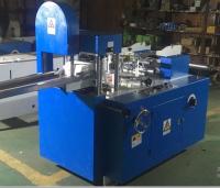 China 5.5KW Cocktail Napkin Folding Machine 1-2 Color Printing Steel to Paper Embossing 300mm Width for sale