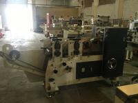China Single Line Pocket Tissue Hanky Machine 550PCS/min Pneumatic Loading Unwinding for sale