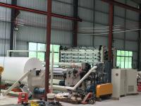 China DM 3000/2600 Non-Stop Kitchen Towel Toilet Tissue Production Line 220m/min Speed 8-10 Tons Capacity for sale