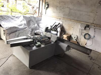 China Coffee Table Napkin & Toilet Seat Cover Manufacturing Machine 7.5Kw 80-100pcs/min Production Capacity for sale