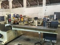China Small Hankerchief Bundle Packing Machine 12bags/min 0.6kw High Speed Tissue Paper Production Line for sale