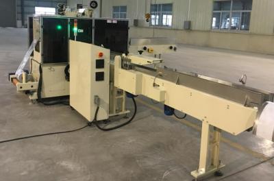 China RC-355B Two Channels Facial Tissue Packing Machine Semi Automatic 220V 50/60HZ with 22 Bags/Min Speed for sale