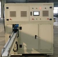 China DM-ZN150S V Fold Facial Tissue Log Saw Cutting Machine with 610mm Blade and 30-120 Cuts/Min Speed for sale