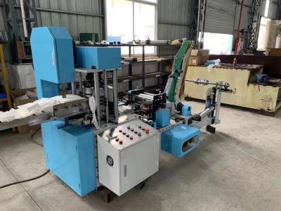China JH-MCM200-400 Pneumatic Feeding Napkin Folding Machine | 200 Meters/Min Speed | 1/4 Folded Paper for sale