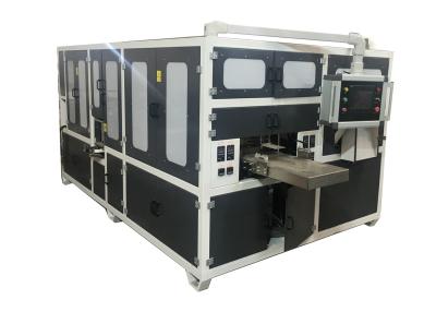 China DM-JHFTH-65 Soft Bundle Facial Packing Machine with PLC Control and 5 Servo Motors - 10-18 Bags/Minute Speed, 15Kw Power for sale