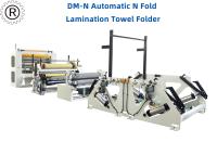 China N Folded Glue Lamination System Hand Towel Machine Independent Motor Driving for sale