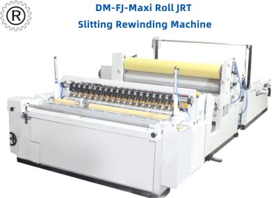 China 15KW Tissue Paper Production Line - DM-FJ Toilet Roll Rewinding Machine 220m/min with Siemens Control for sale