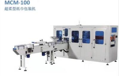 China 6.8KW High-Speed Facial Tissue Packing Machine | 70-80 Packs/Min | 380V Industrial Packaging Equipment for sale