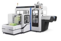 China DM-140 Automatic Toilet Roll Wrapping Machine 1.5KW Power 80-120 Rolls/Minute Capacity for sale