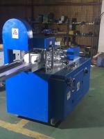 China 1/4 Folded Napkin Production Machine 300mm Width Steel to Paper Embossing 2 Color Printing for sale