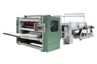 China Mitsubishi PLC Facial Tissue Folding Machine 17 Bags Per Min Touch Screen 380V for sale