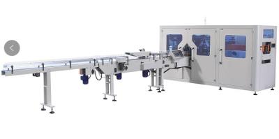 China Mitsubishi PLC Facial Tissue Folding Machine 17 Bags Per Min Touch Screen 380V for sale