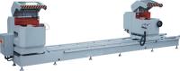 China A-383B Heavy Duty Double Unit Aluminum Window Cutting Machine 3.0kW Motor 4500mm Length for sale