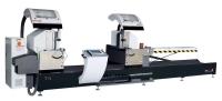 China 6000mm Angle Double Head Cutting Saw for Aluminum Hold Milling - 1.5kW Motor, 1000r/min Blade Speed for sale