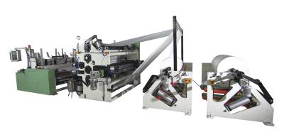 China FJ-1575 Toilet Paper Production Line 2-5 tons with Steel to Rubber Embossing for sale