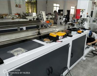 China Automatic Band Saw Cutting Machine 2950mm Max Roll Length 0-120 Cuts/Min For Toilet Paper Roll for sale