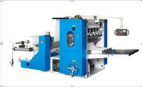 China 110m / Min Facial Tissue V Fold Machine Separating Motor Driving for sale