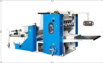 China 110m / Min Facial Tissue V Fold Machine Separating Motor Driving for sale