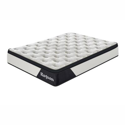 China Euro Top Comfort Memory Foam Pocket Spring Mattress 10 Inch Thickness for sale