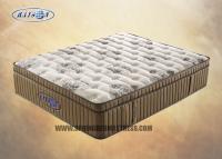 China Home 14 Inch Firm Natural Latex Mattress , Box Coil Gel Memory Foam Mattress for sale