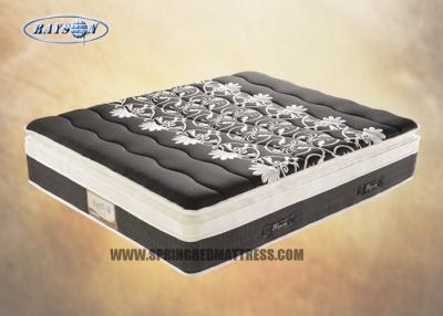 China Knit Fabric Compressed Fire Resistant Pocket Spring Mattress For Hotel for sale