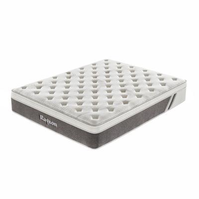 China Comfortable Pocket Spring Mattress Euro Top Flat Compressed for sale