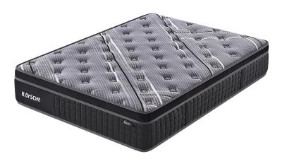 China Customized Orthopedic Latex Gel Memory Foam Mattress In A Box Pocket Spring Bed For Home And Hotel Use for sale