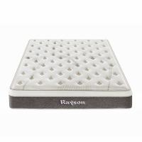 China Euro Top Latex Foam 7 Zones Rolled Pocket Spring Mattress King Size for sale