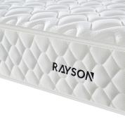 China 3-Star Hotel Grade Pocket Spring Mattress – White Top Fabric, Anti-Disturbance, Ergonomic Support, Customizable for Bulk Hotel Projects for sale