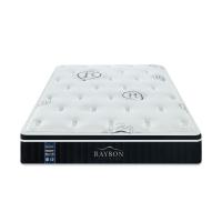 China Sleepwell Cooling Breathable Gel Pocket Spring Hybrid Mattre King/Queen Size Memory Foam Quiet Springs Bed for sale