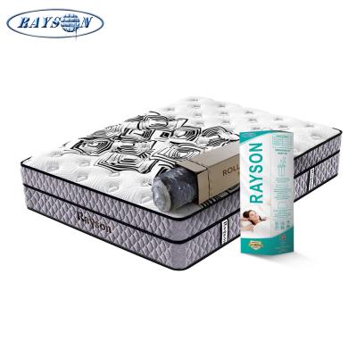China Euro Top Queen Size Bonnell Spring Mattress With Two Spring Layer for sale