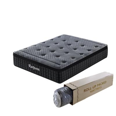 China Orthopaedic Mattress Roll In Box Pocket Spring Mattress Medium Firmness for sale