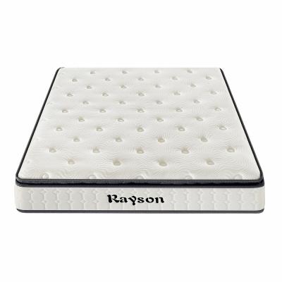 China White Pillow Top Bonnell Spring Mattress Compressed Knitted Fabric for sale