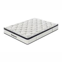 China Soft 8 Inch Bonnell Spring Bed Mattress Pillow Top Knitted Fabric for sale