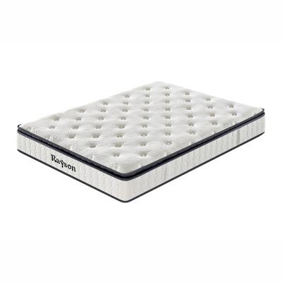 China Soft 8 Inch Bonnell Spring Bed Mattress Pillow Top Knitted Fabric for sale